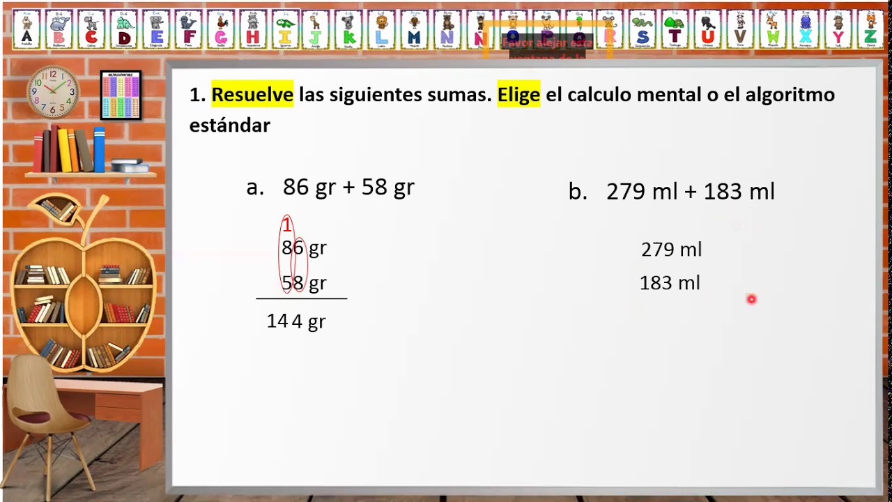 Tercero matemáticas: Algoritmo estándar - YouTube
