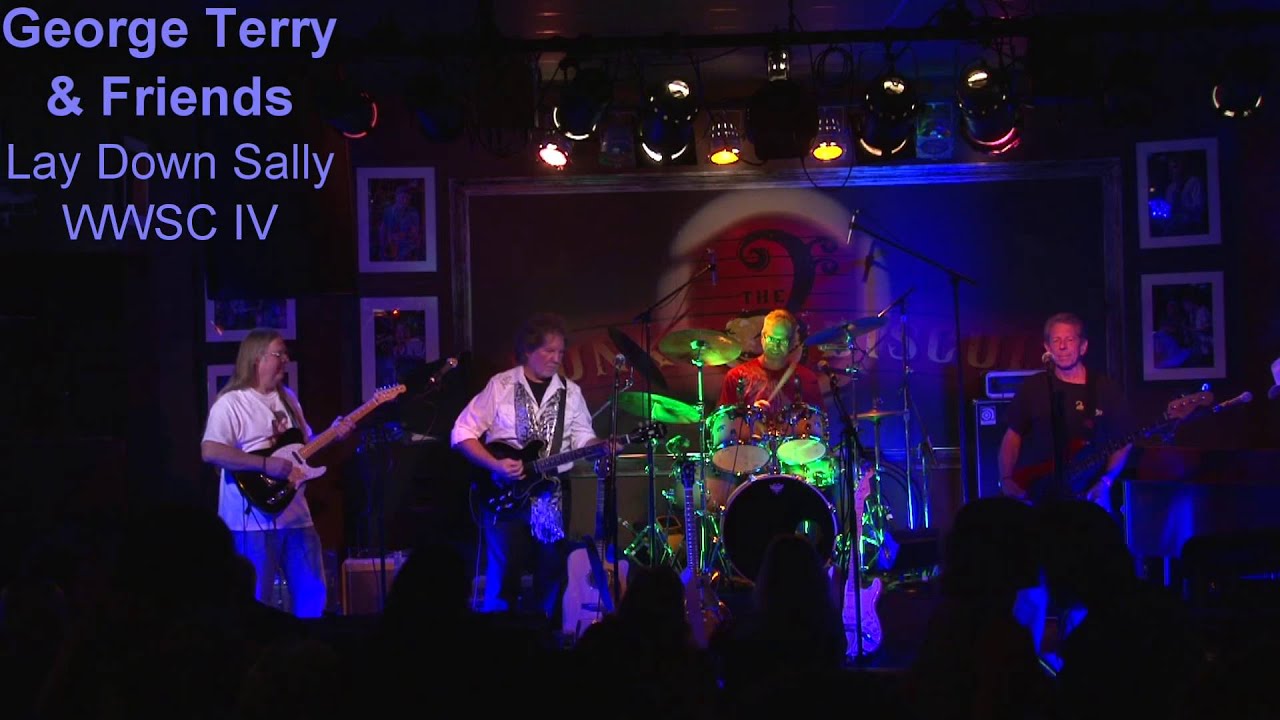 Eric Clapton guitarist George Terry" Lay Down Sally" WWSC 2015 - YouTube