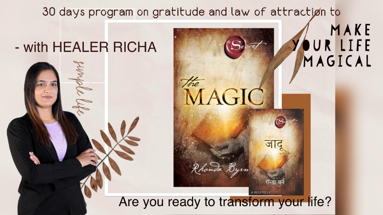 Day 0 (Part 2) Magic 💖🪄 Book📕🥰with Healer Richa 😇 - YouTube