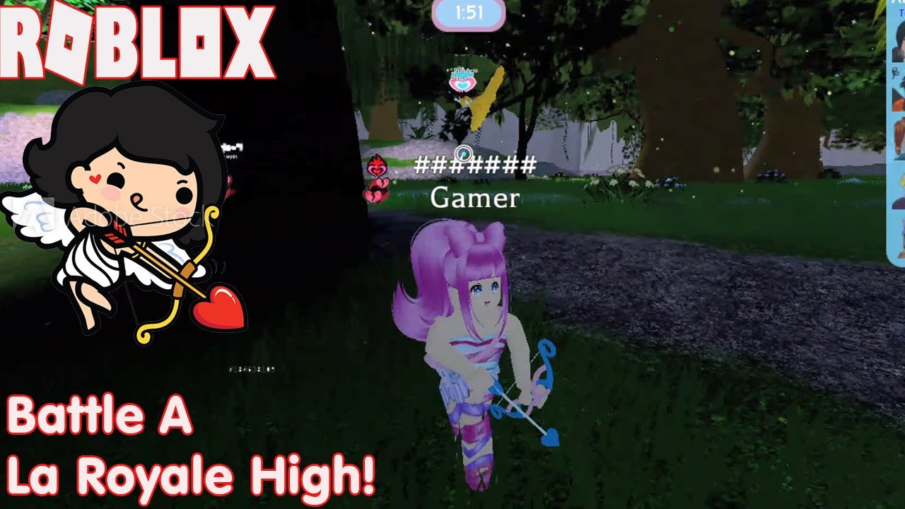 Battle A La Royale High! GamePlay! Roblox!😎 - YouTube