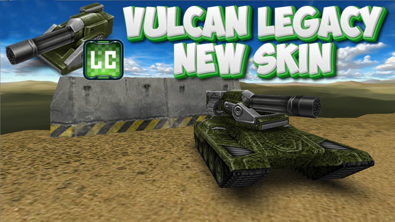 New Skin VULCAN LEGACY Preview - Soon | Tanki Online 2023 - YouTube