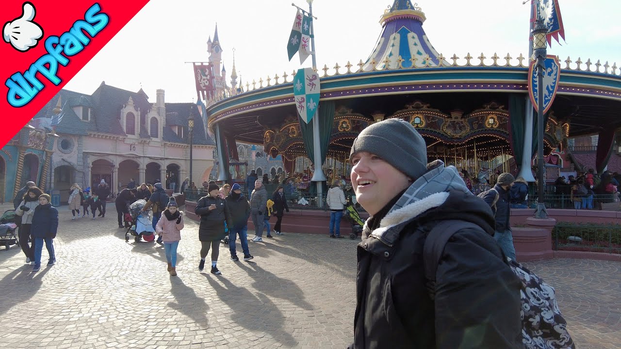 Early morning at Fantasyland and Sir Mickey's at Disneyland Paris 2023 ...