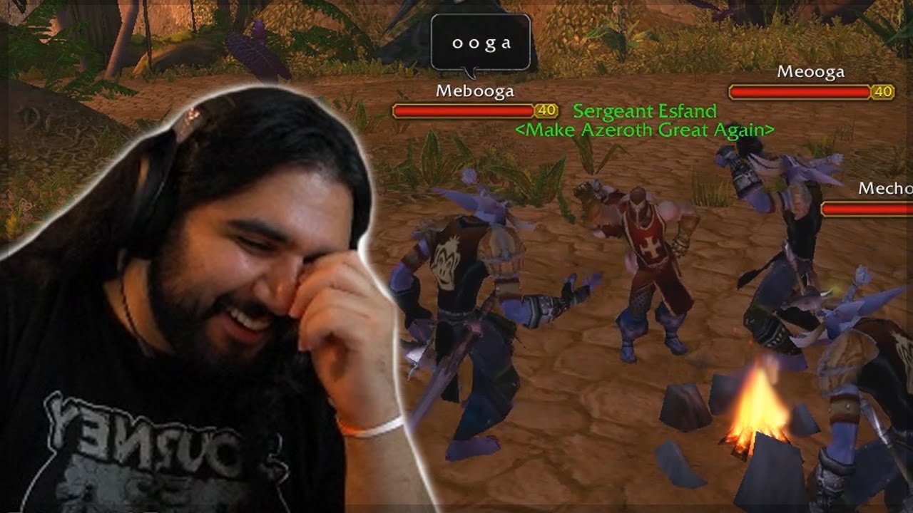 Esfand Loses His Red Bull Dealer To The Horde And Joins The Troll Tribe ...