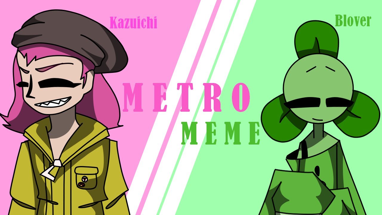 Metro Meme ft. Kazuichi Souda and Blover (Dr 2+Pvz) - YouTube