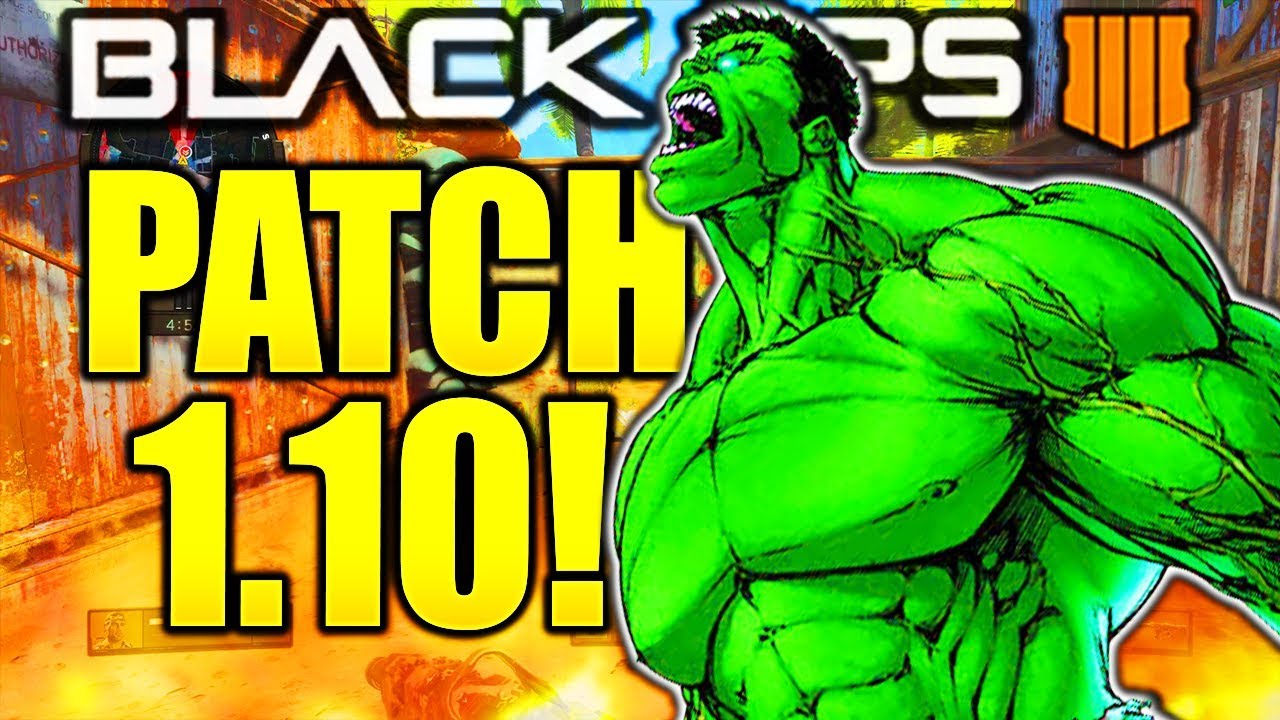 BLACK OPS 4 1.10 PATCH NOTES! ZERO NERFS, BLACKOUT UPDATES and MORE BO4 ...