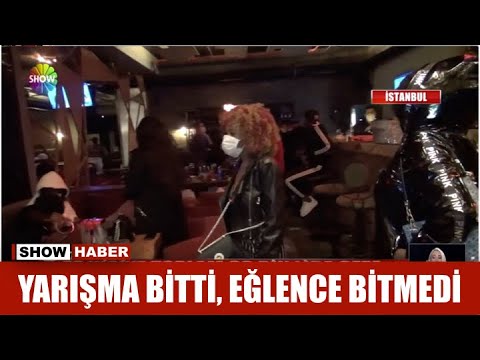 Yarışma bitti, eğlence bitmedi