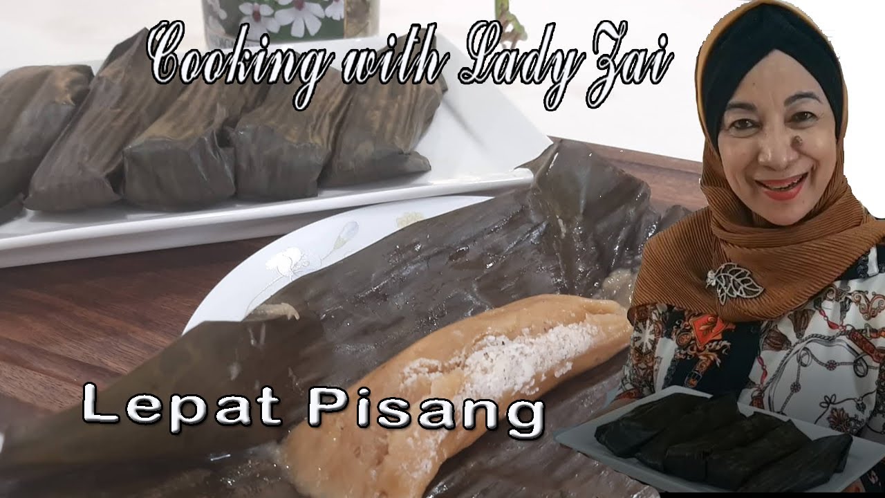 Lepat Pisang / Belebat Pisang Kuih Traditional Malaysia (translated in ...
