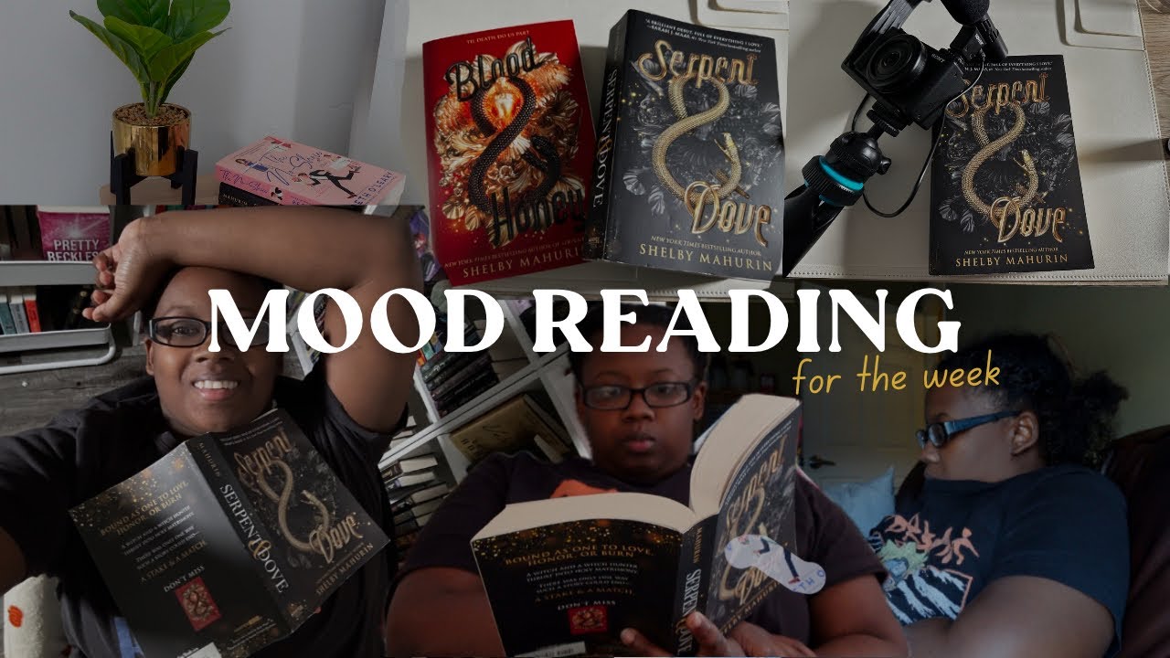 Mood reading for a week | mood reading vlog - YouTube