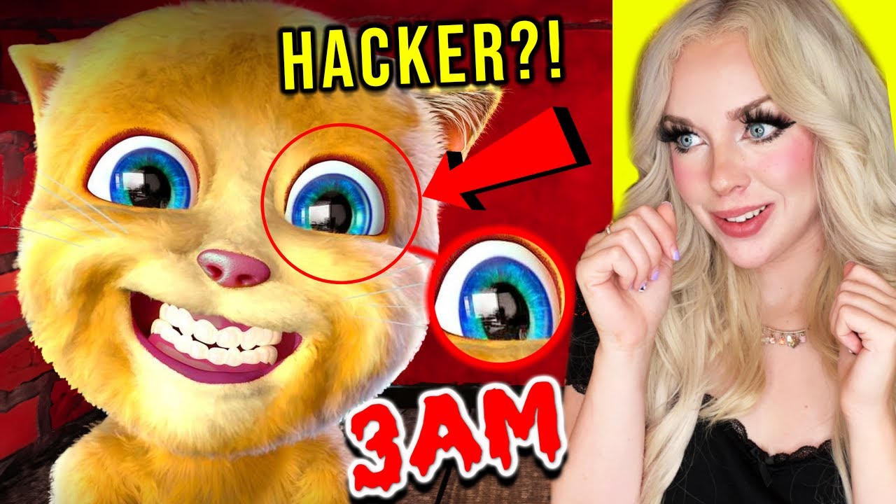 Testing The CREEPY Talking Ginger App.. (*SCARY HACKER FOUND IN HIS ...