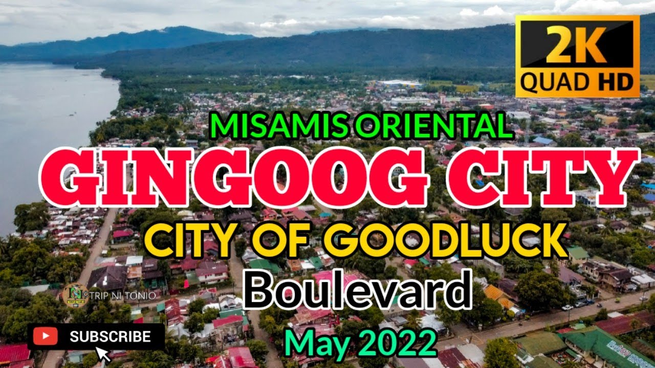 City of Goodluck : Gingoog City, Misamis Oriental | Boulevard | Aerial ...