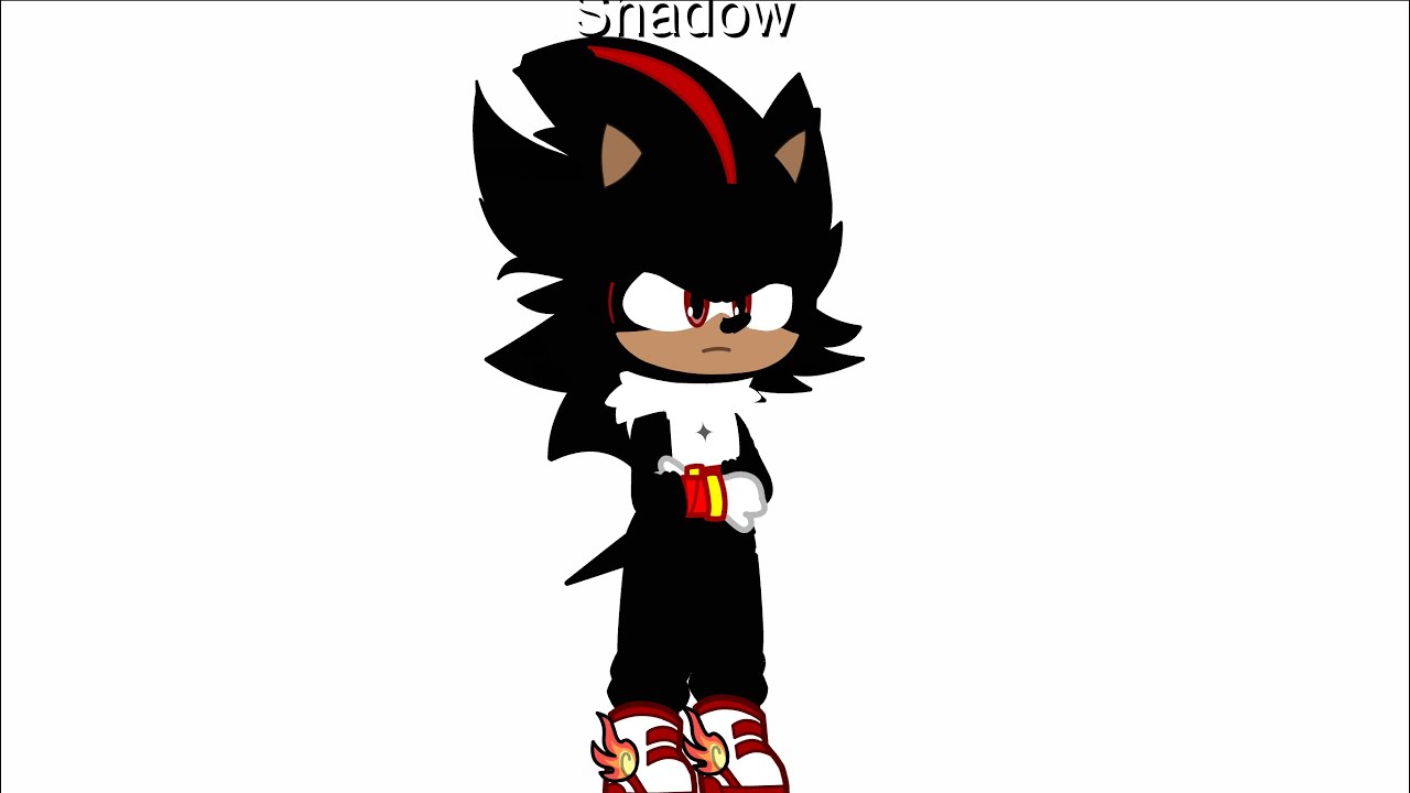 Shadow Normal vs Shadow Humano // meme // gacha // #shadowthehedgehog ...