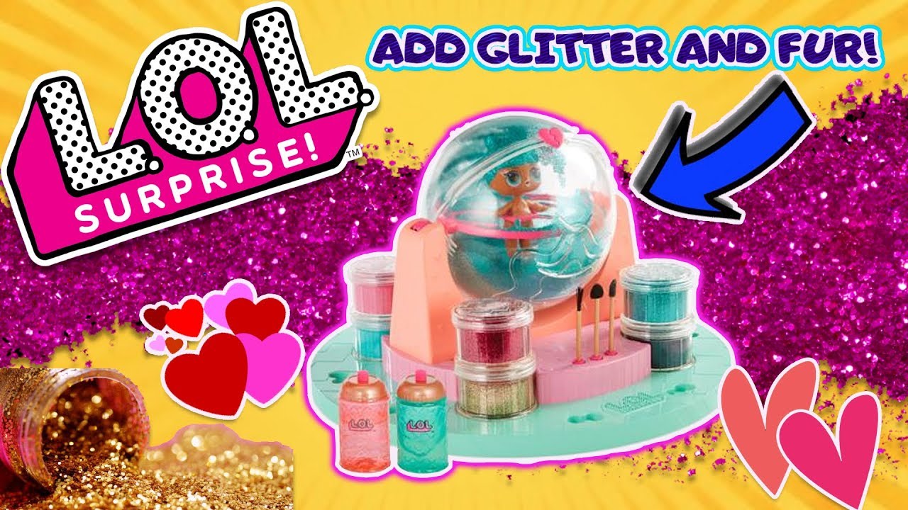 NEW! LOL Surprise DIY Glitter Factory - YouTube