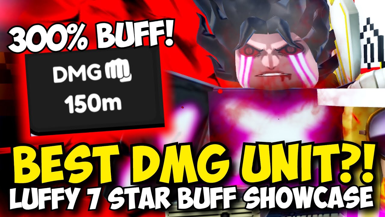 Luffy 7 Star's HUGE BUFF Made Him META DAMAGE AGAIN! | ASTD Showcase ...