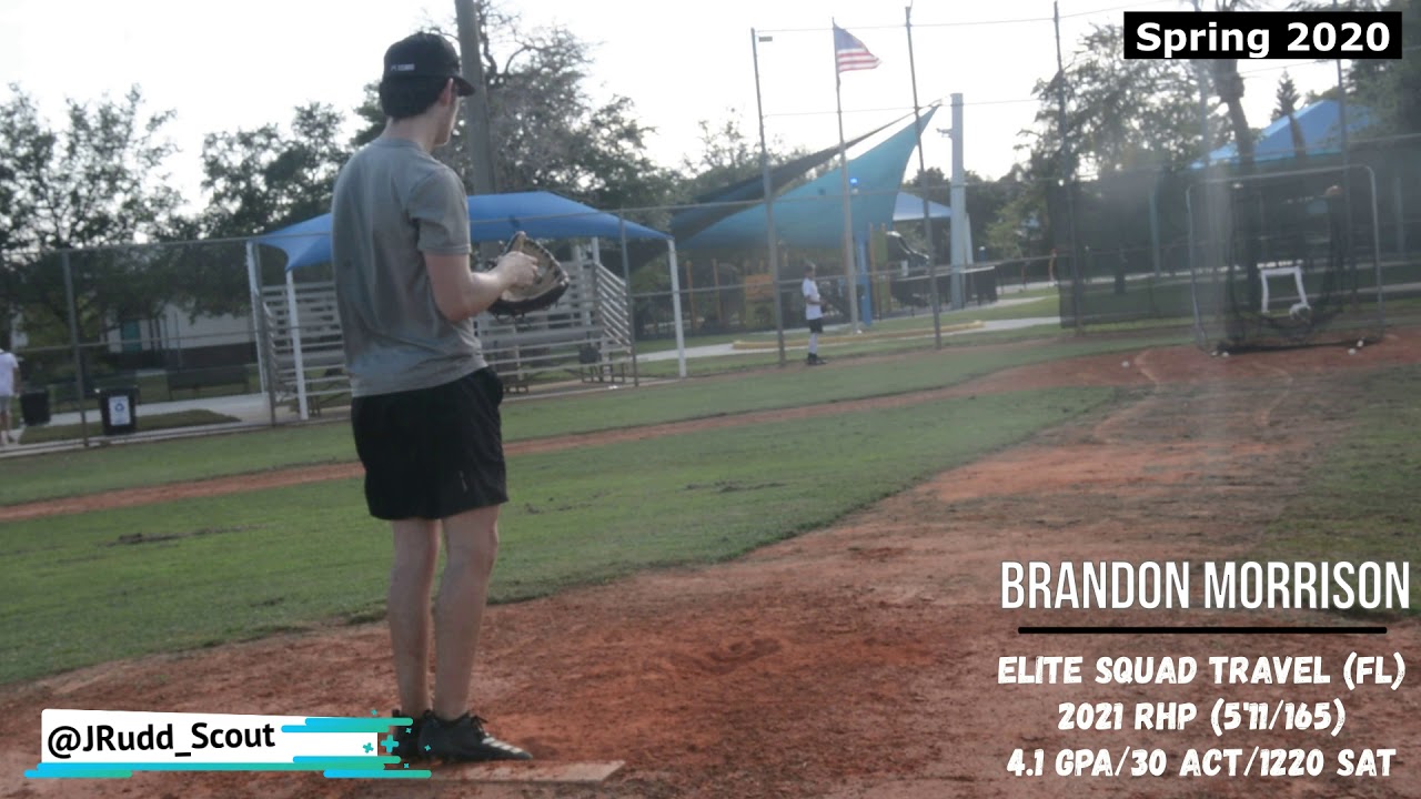 Brandon Morrison // 2021 RHP // *BULLPEN* // High Academic // Elite ...