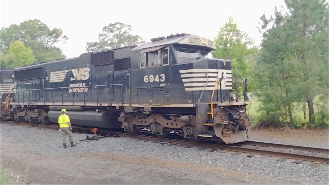 NS K64 and Delmarva central fighting the grades - YouTube