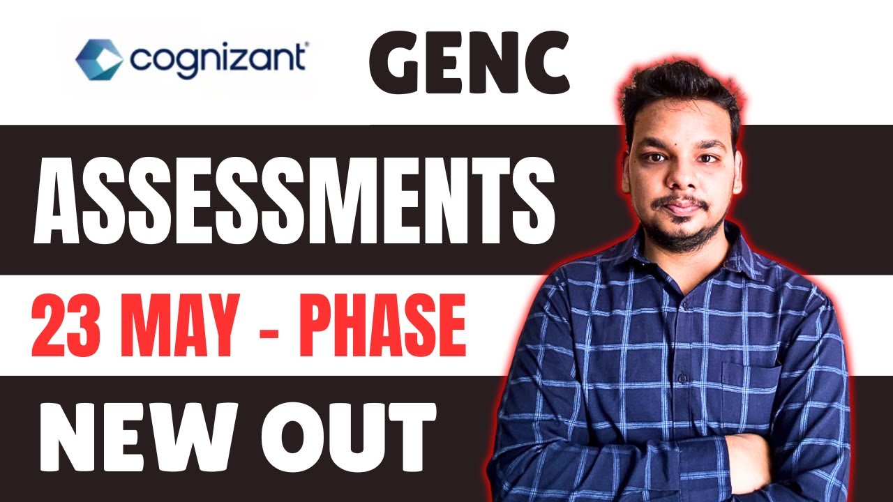 Cognizant GenC Assessment Mail | Cognizant GenC Exam Pattern ...