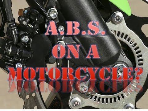 ABS on a Motorcycle? - YouTube