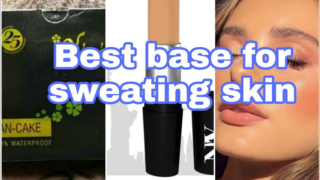 How to apply pancake and stick foundation//Base for sweating skin - YouTube