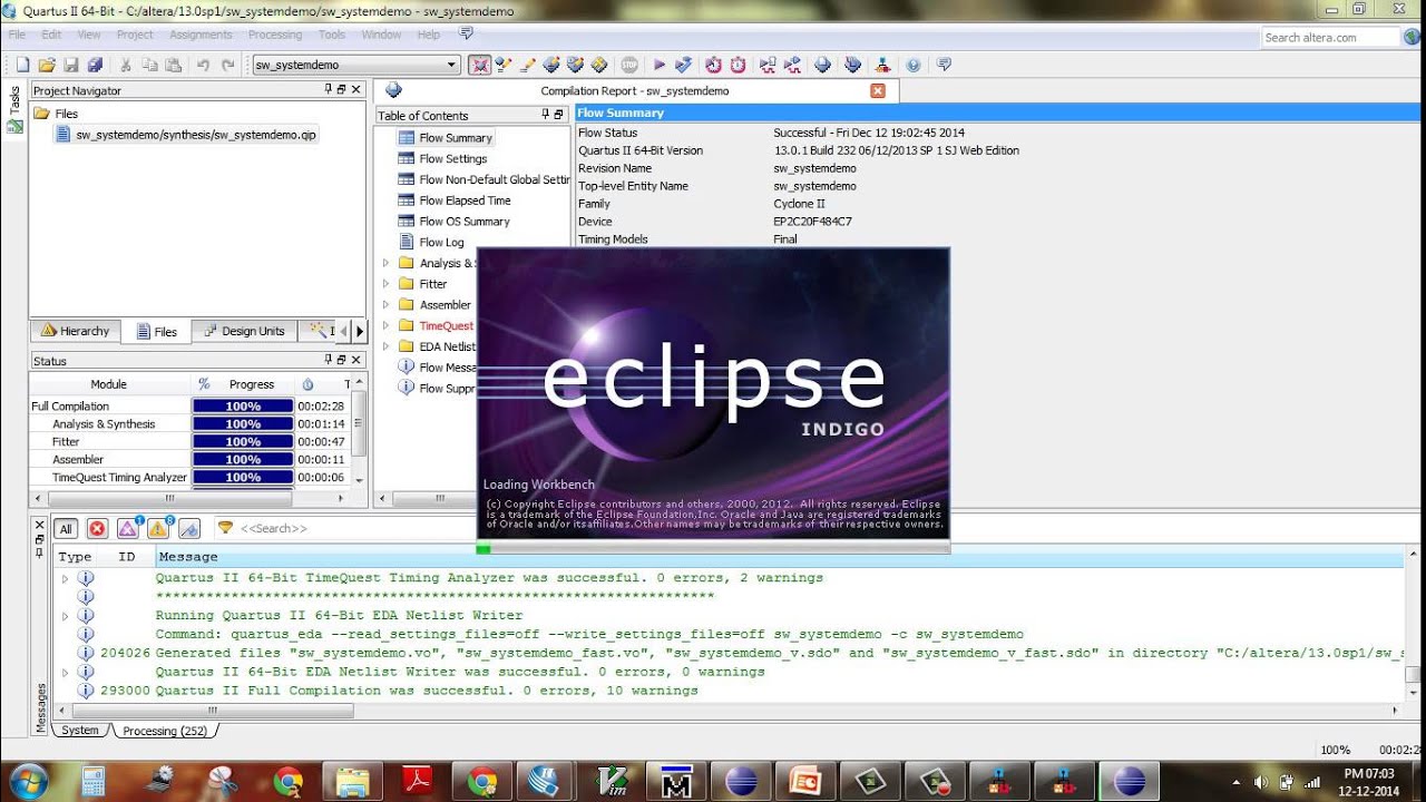 Ee278 Project 2014 Part2software Demo Using Nios Ii Model Sim Youtube 3536