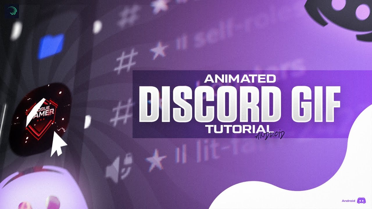 Create animated Discord GIF on android | Nitro GIF tutorial | Alight ...