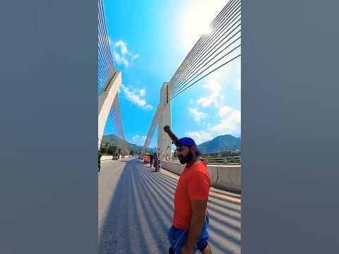 Capital of Azad kashmir Muzaffarabad city big beautiful bridge view #youtubeshorts #tourism ...