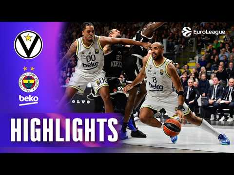 CAREER NIGHT Meets a 35-POINT Reply | Virtus – Fenerbahçe | R23 BASKETBALL HIGHLIGHTS 2025-26