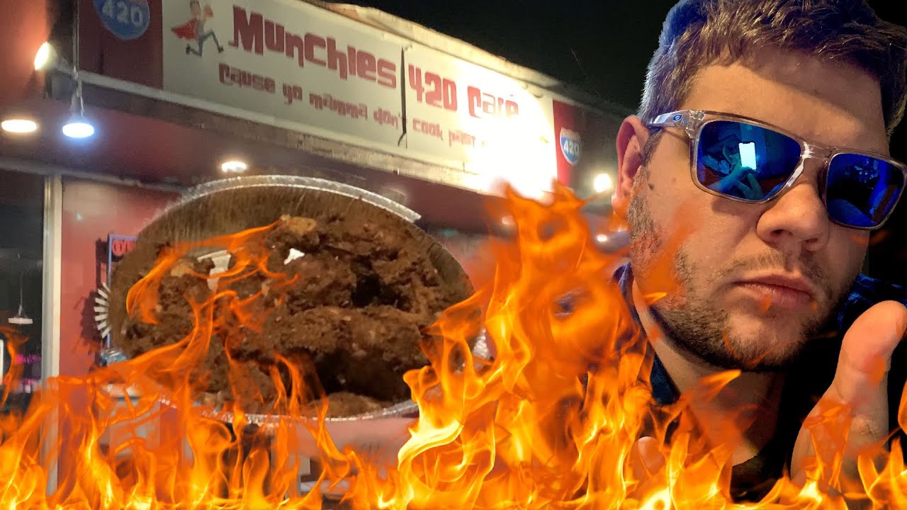 Munchies 420 Cafe (Fire In Your Hole Wing Challenge) Did I Win? Or Did ...