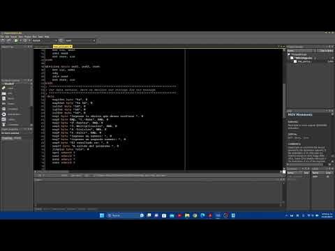 Visual MASM Macros y Procedimientos - YouTube