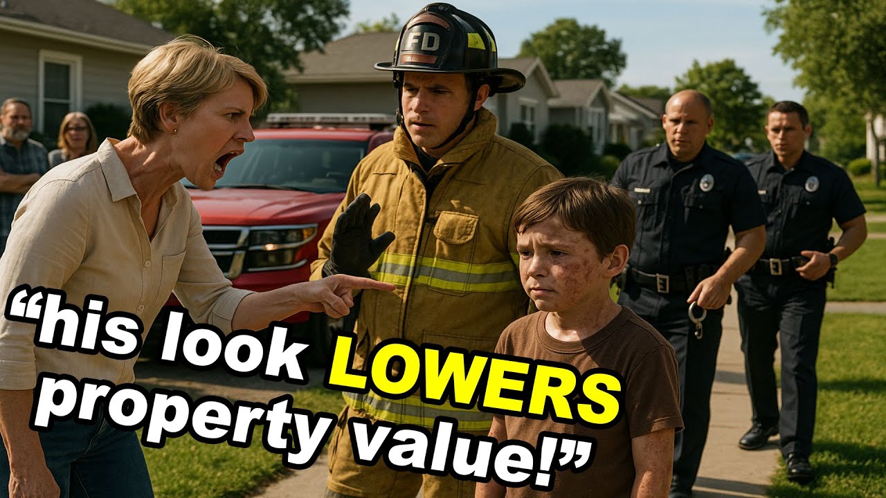 HOA Karen BULLIES Child with Burn Scars for 'Face Violation ...