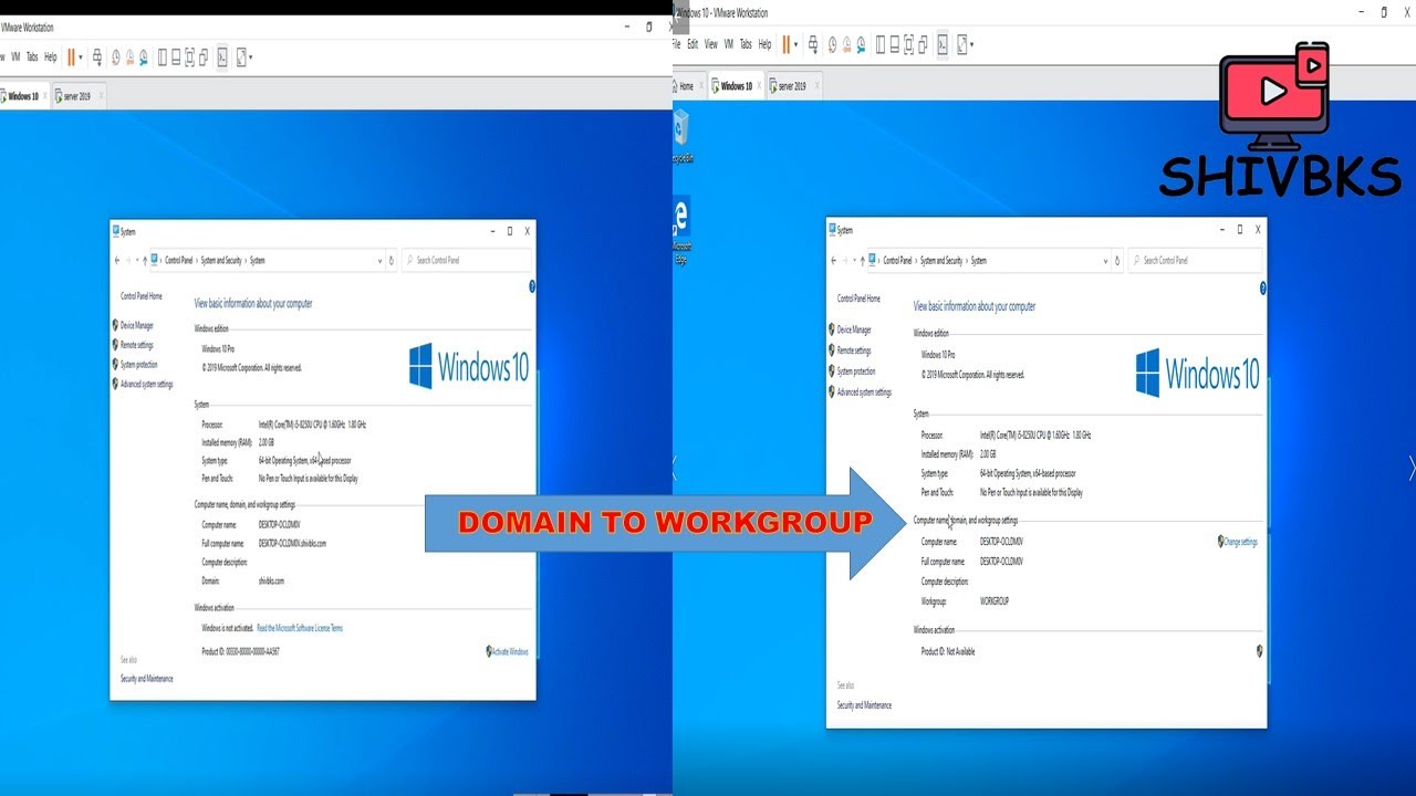 How to Remove Window 10 Client to an Active Directory Domain in Windows ...