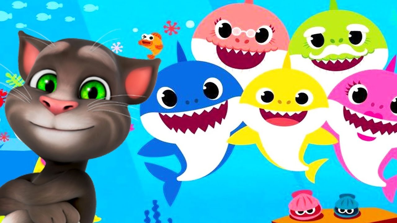 Talking Tom Sings - Baby Shark - YouTube