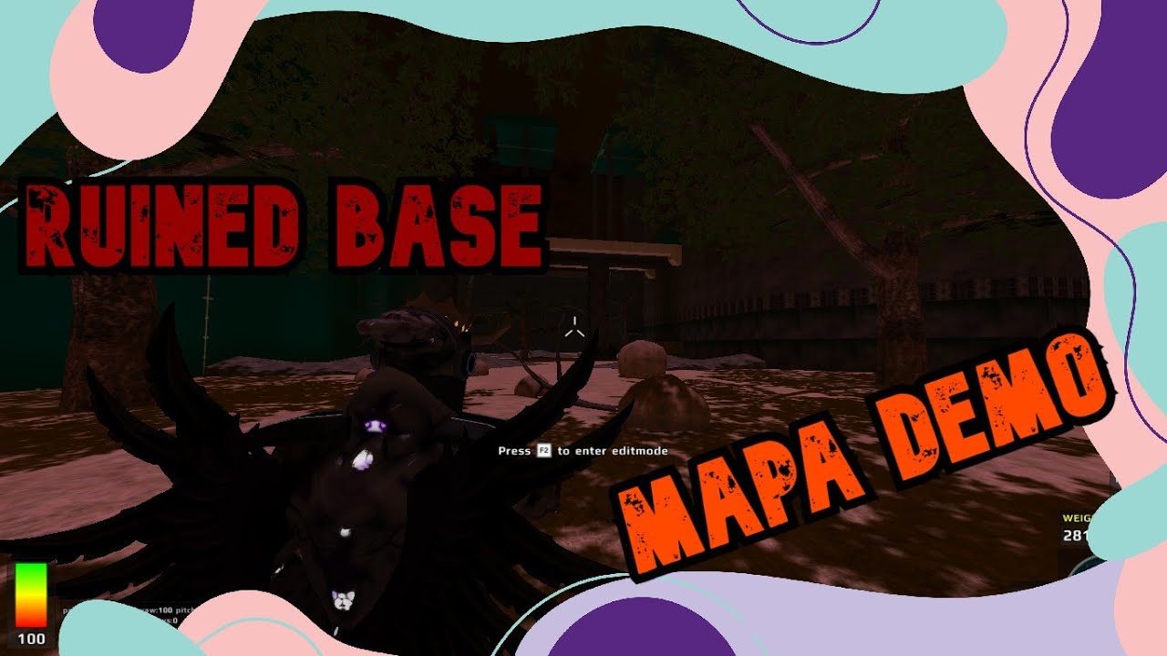 Ruined base by Madera. - Demo Map / Red eclipse - YouTube