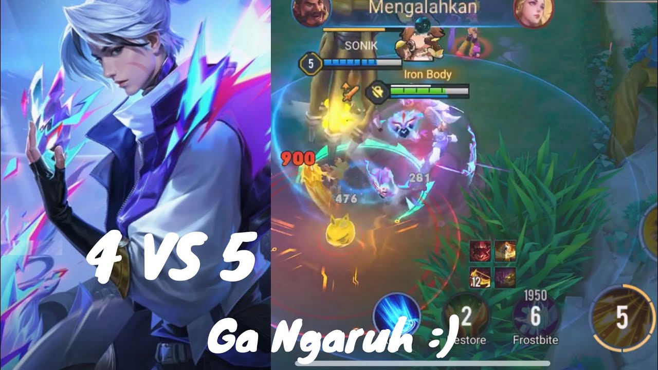 AOV INDONESIA - Gameplay Hard karena Teman Afk | Rourke: Masked Watcher ...