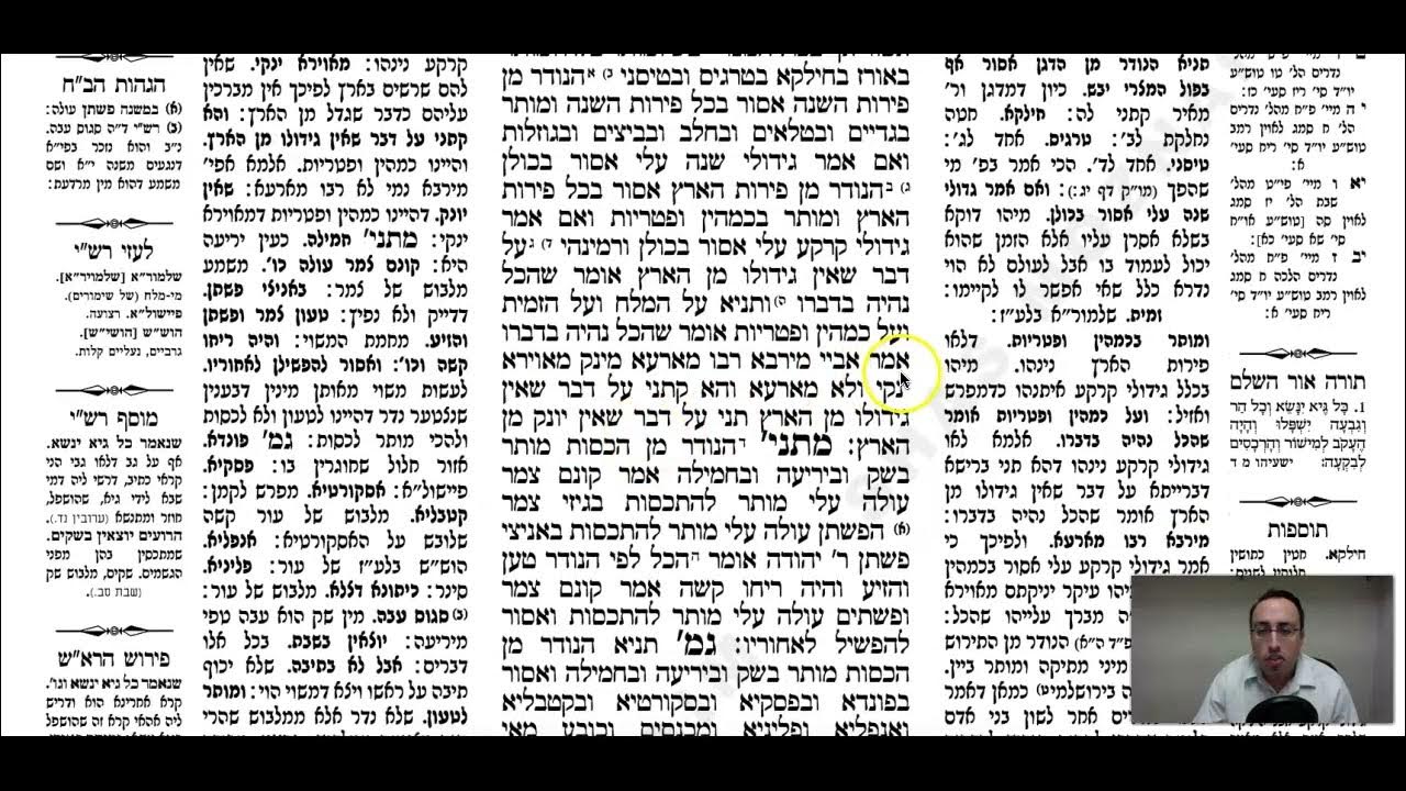 Nedarim Daf 55b Daf Yomi Gemara (Talmud) Meseches Nedarim - YouTube