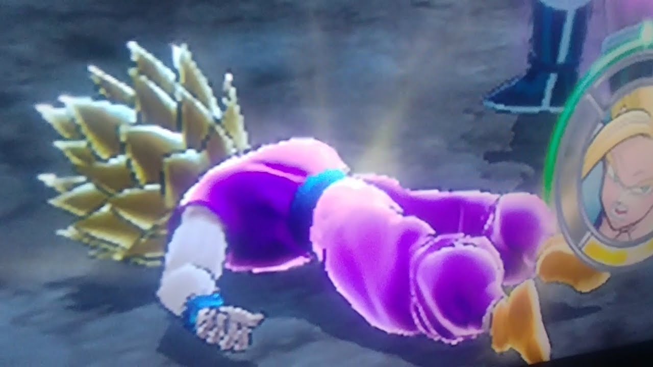 DragonBall Raging Blast 2 Super Saiyan 2 Teen Gohan Knocked Down Gyaku ...
