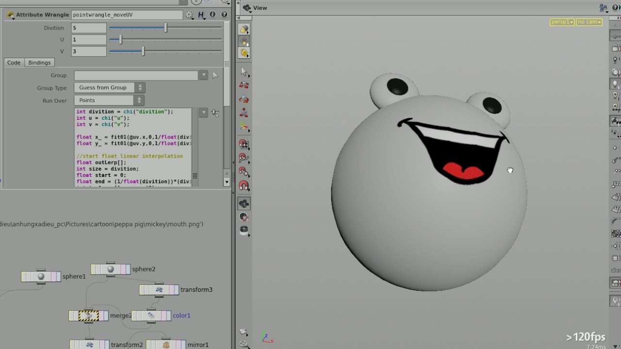houdini 2d mouth rig 00 - YouTube