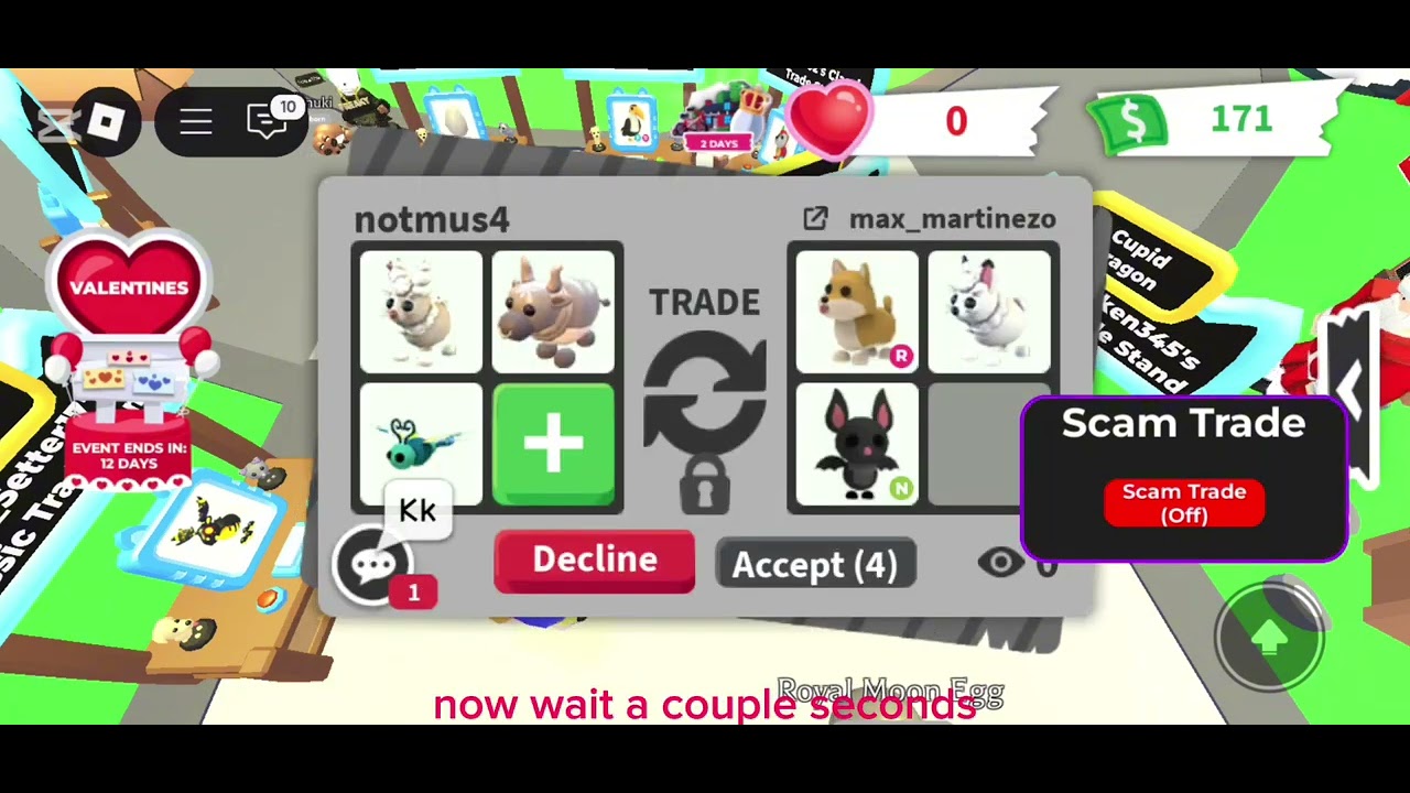 [OP] Adopt Me Trade Scam Script | Remove Pet On Second Trade Freeze ...