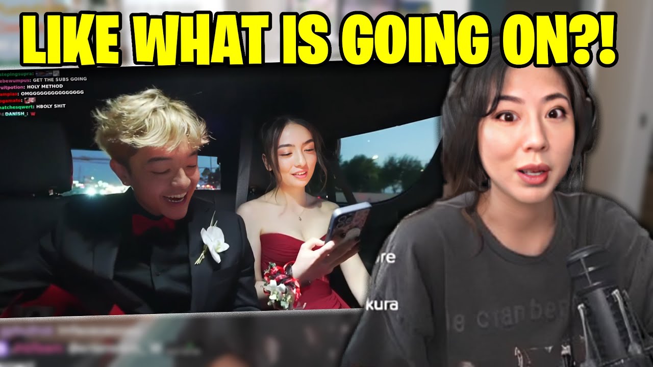 Fuslie REACTS to Jasontheween & Sakura's PROM DATE - YouTube