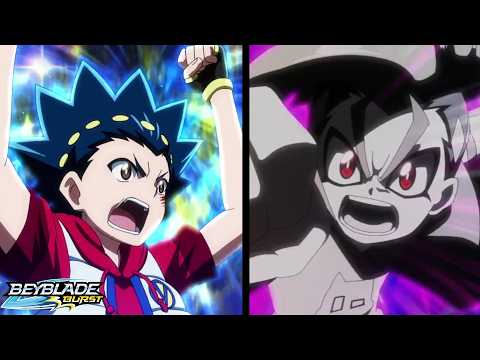 Beyblade Burst Quadstrike Valt VS Bell Final Battle Episode 26 Alternative ENG-DUB