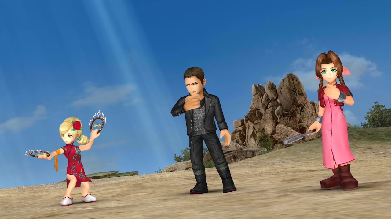 DFFOO JP - Shantotto Intersecting Wills Shinryu (Ursula, Cor, Aerith ...