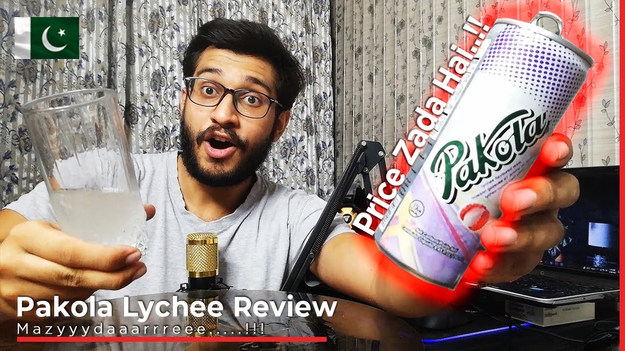 Pak Cola Lychee Soft Fruit Drink Rs70 Review In Pakistan & India - YouTube