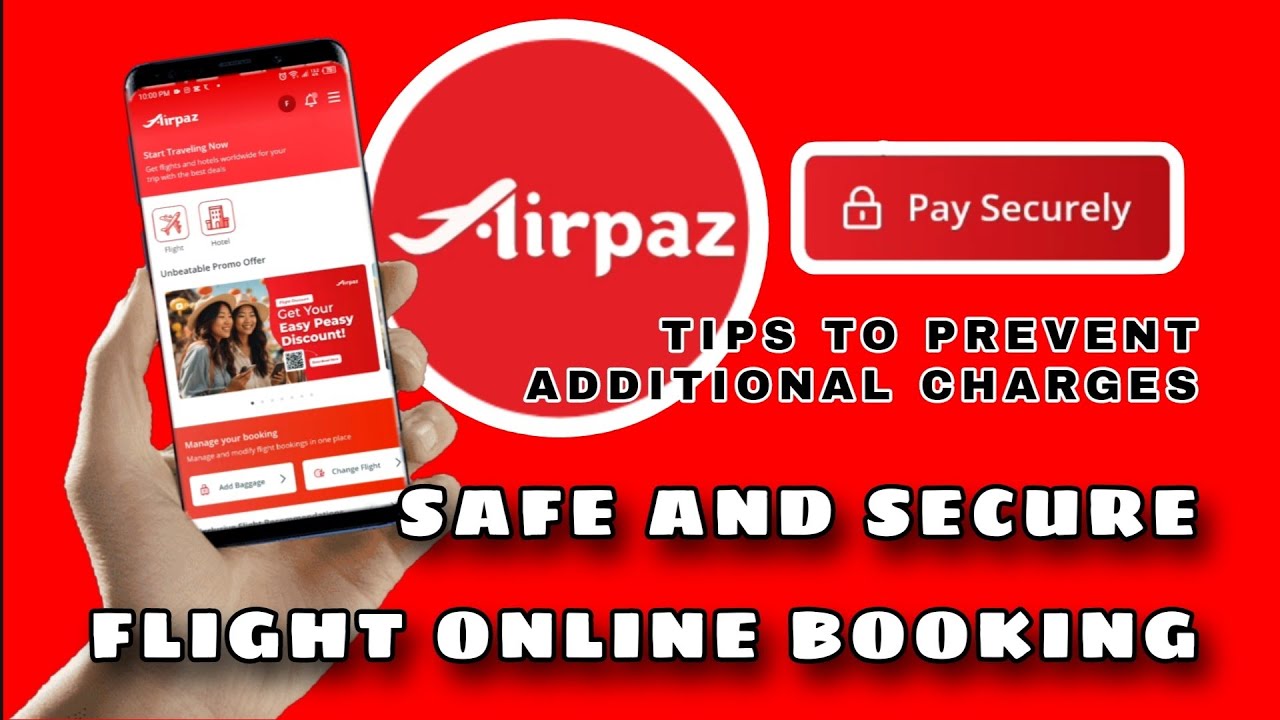 How To Book Flight Tickets Online Using Airpaz Mobile App - Safe and ...