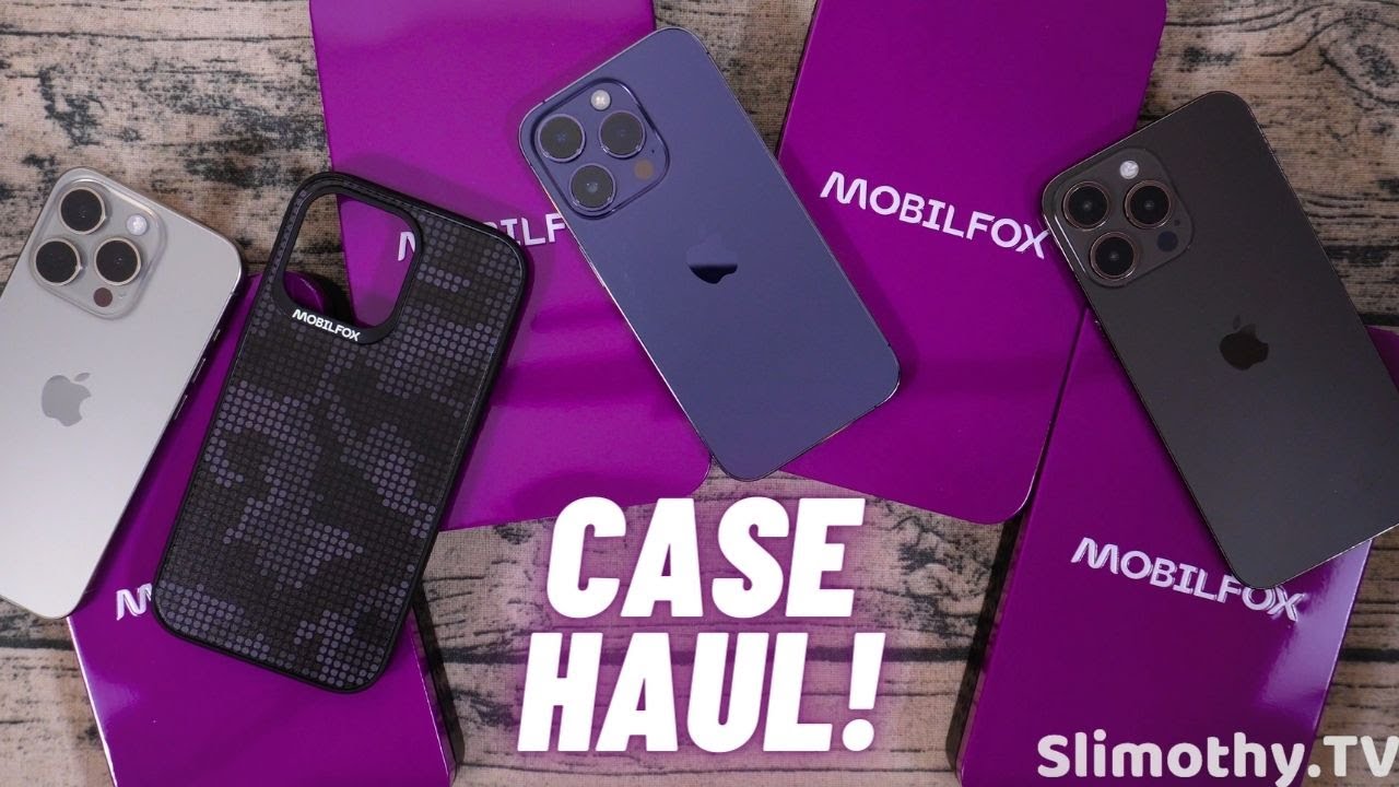 MOBILFOX iPhone 14 + iPhone 15 Pro Case REVIEW! // Most UNIQUE Unboxing ...