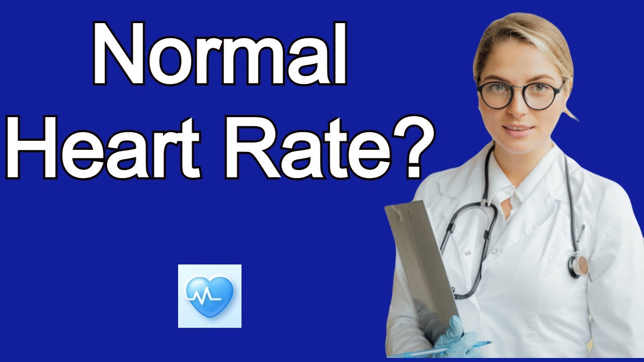 Heart rate normal range | Exercise heart rate - YouTube