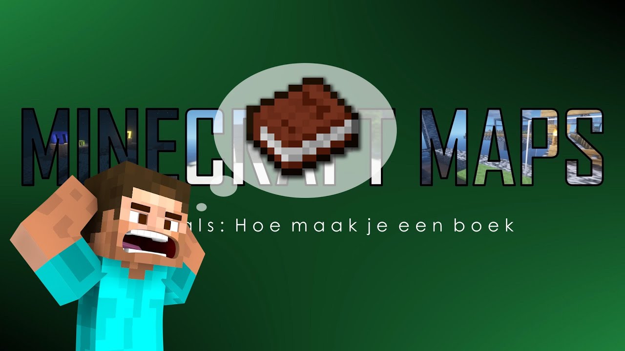 Minecraft uitleg: Hoe maak je een boek in minecraft - YouTube