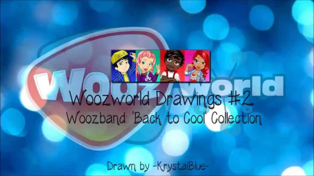 Woozworld Drawings - Woozband: Back to Cool Collection | Krystal Blue ...