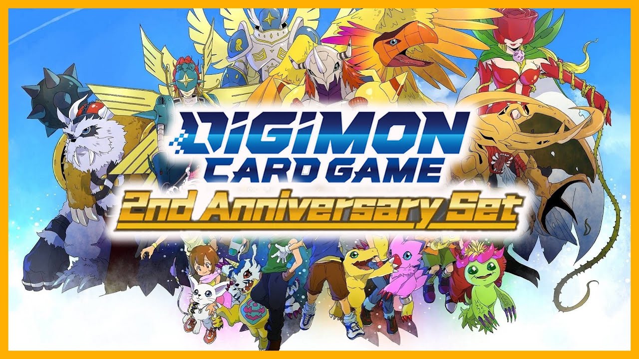 2 wundervolle JAHRE Digimon Card Game - 2nd Anniversary Set Unboxing ...