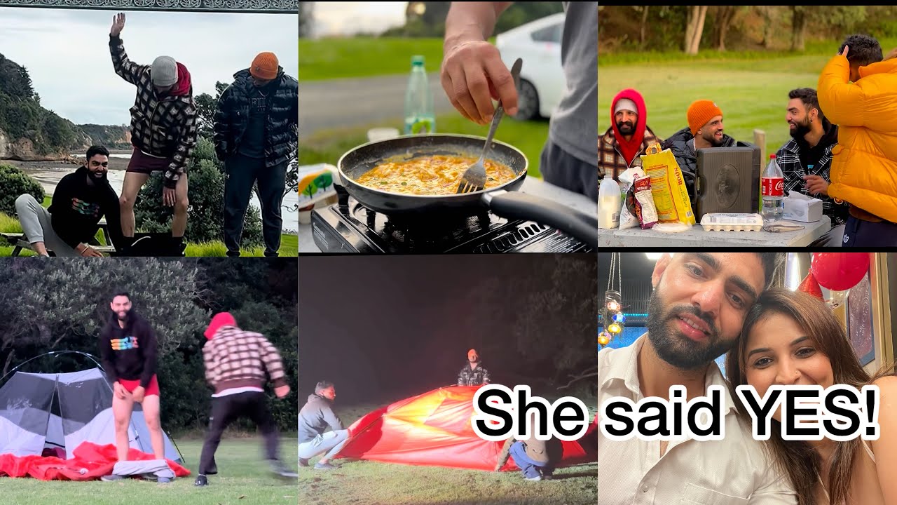 {#vlog 201} Punjabi Munde camping in NZ/ Then THIS Happened with boys ...
