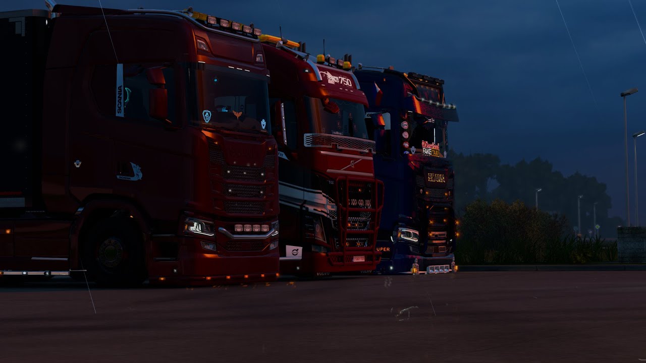 | TruckersMP PRIME LOGISTICS EVENT CONVOY Live | EURO TRUCK SIMULATOR 2 ...