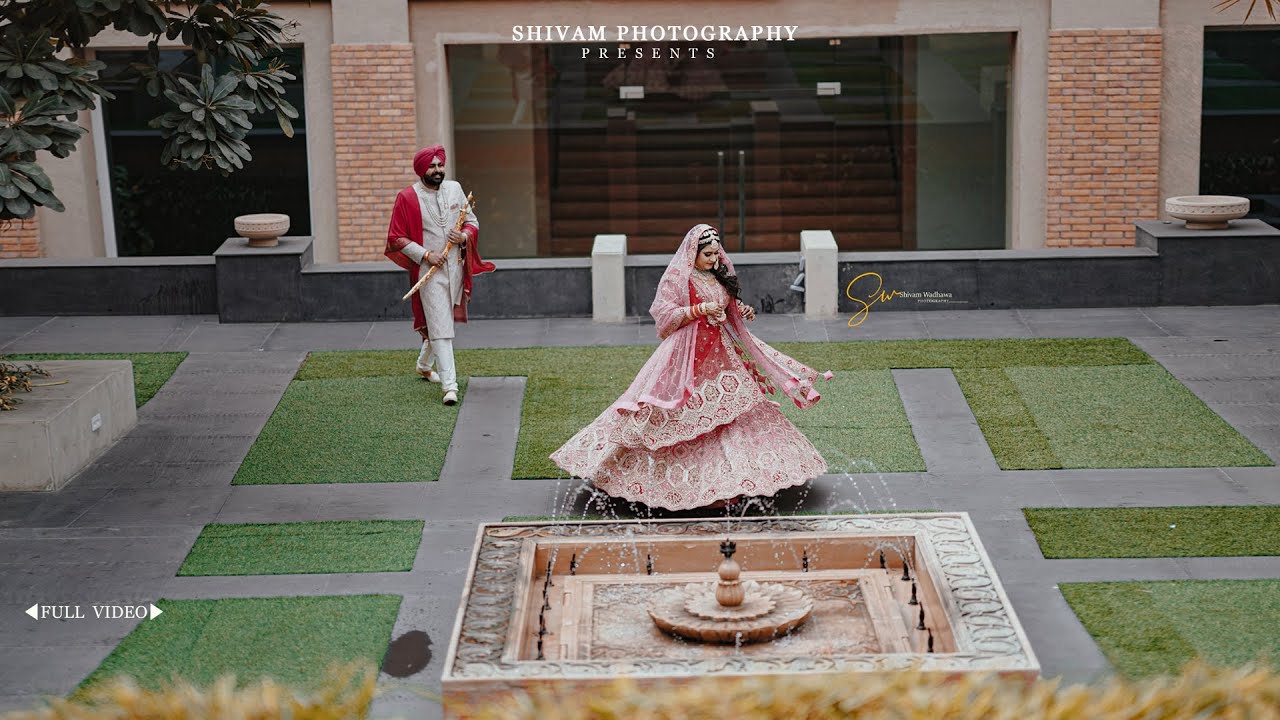 Karishma & Mankaran | 4k Best Punjabi Sikh Wedding Highlight Video 2024 ...